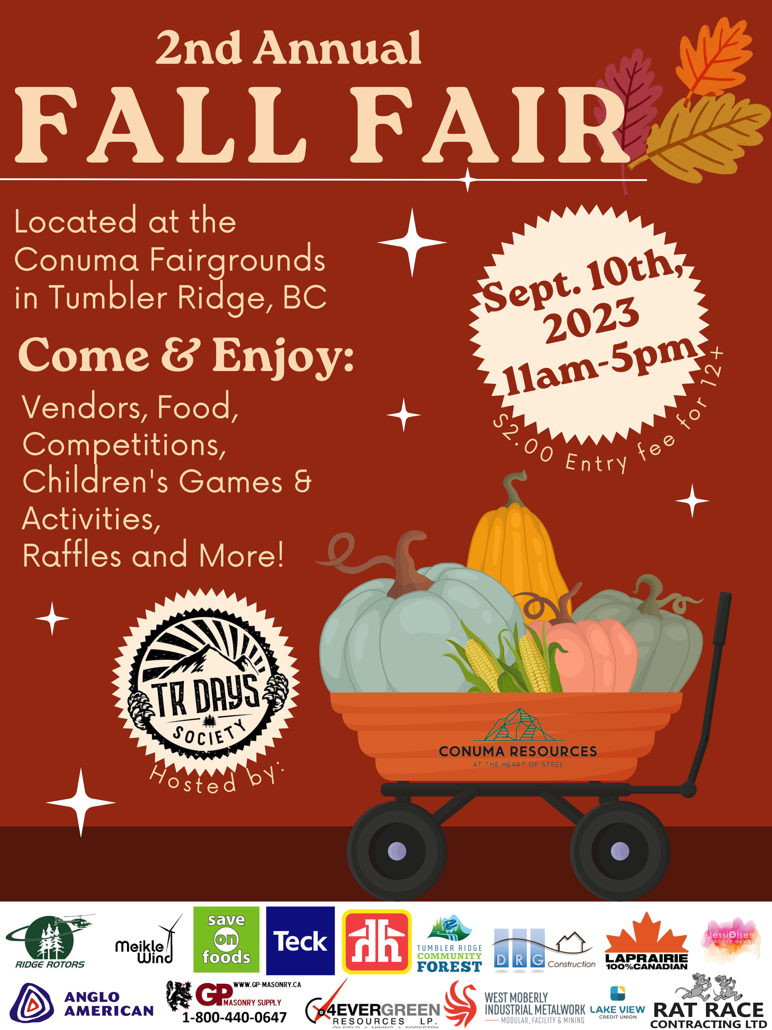 Fall Fair 2023 – Tumbler Ridge Days Society