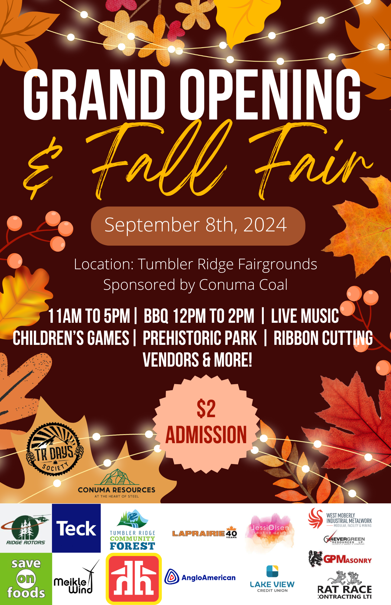 Fall Fair 2024 – Tumbler Ridge Days Society